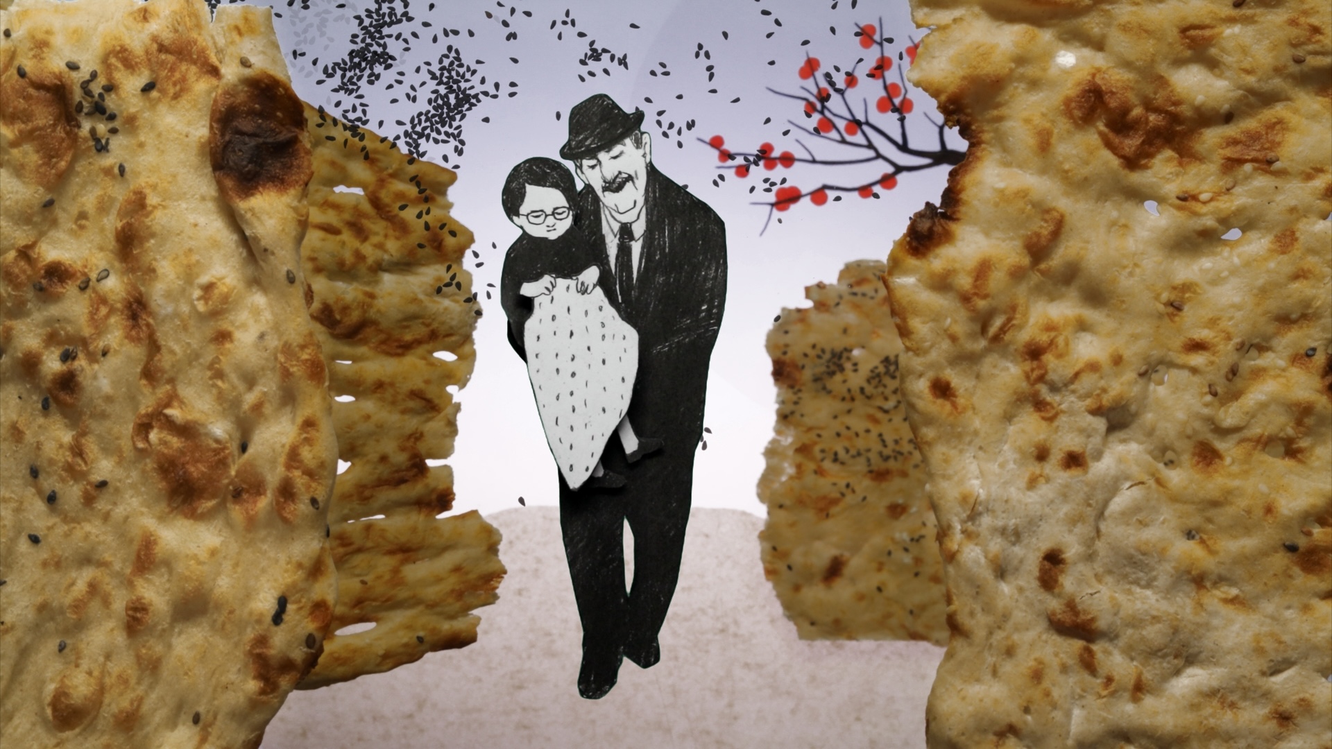 Noon, the bread from Tehran